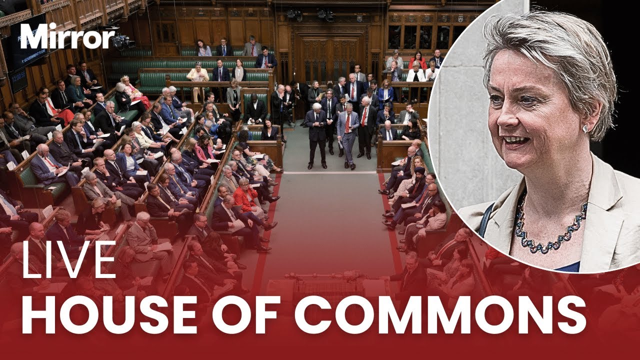 LIVE: Yvette Cooper to give major asylum update as tensions rise over ...