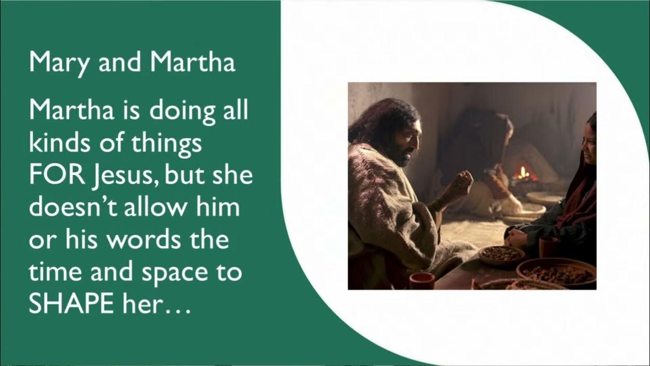 Message: 'Mary & Martha' (Luke 10) - 16th October 2022 - YouTube