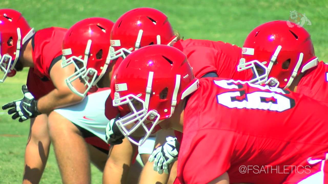 Football: First Day Of Fall Practice - YouTube