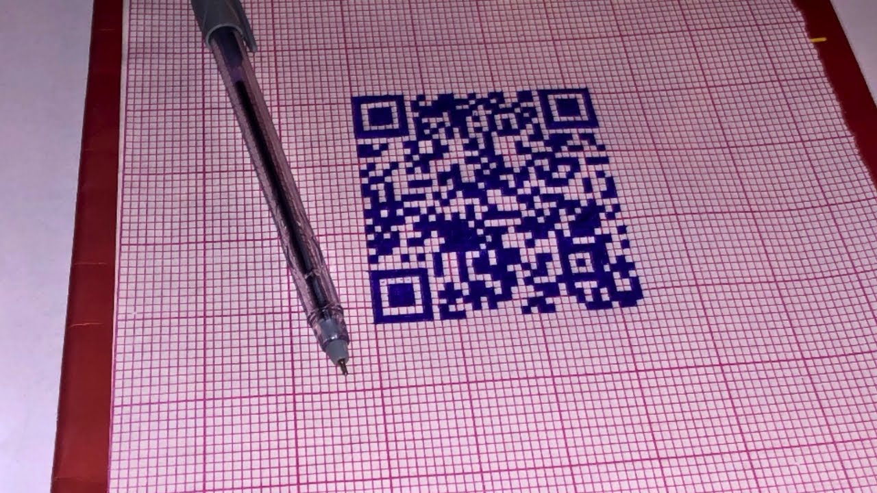I Drew a QR Code and See If it Works - YouTube