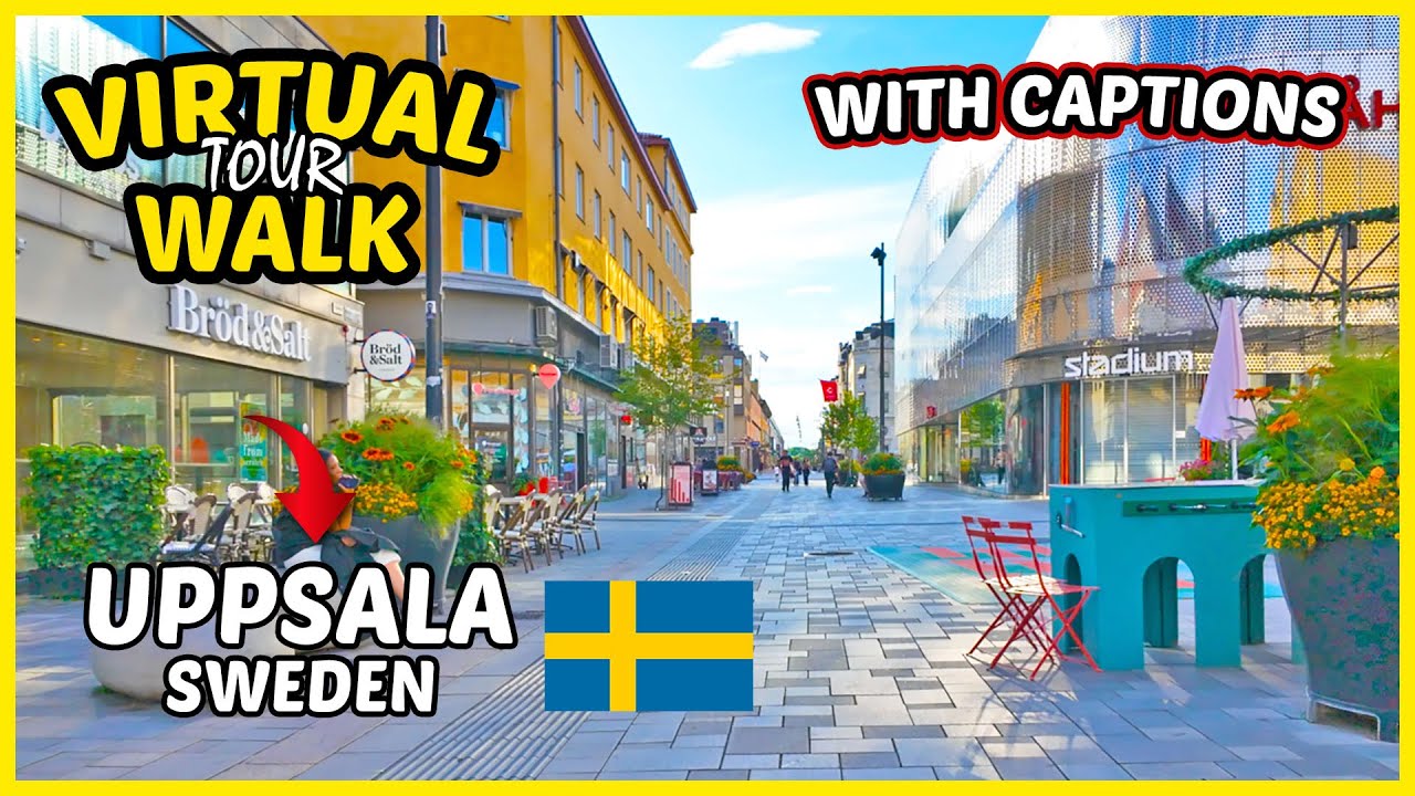 UPPSALA, SWEDEN 🇸🇪 | Uppsala City Center Walk | Uppsala Sweden Walking ...