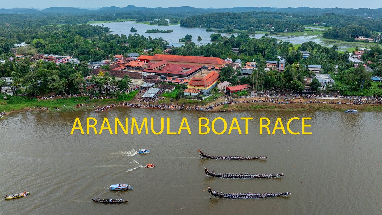 Aranmula Boat Race 2025 | Kerala Onam Snake Boat Festival | Pamba River ...