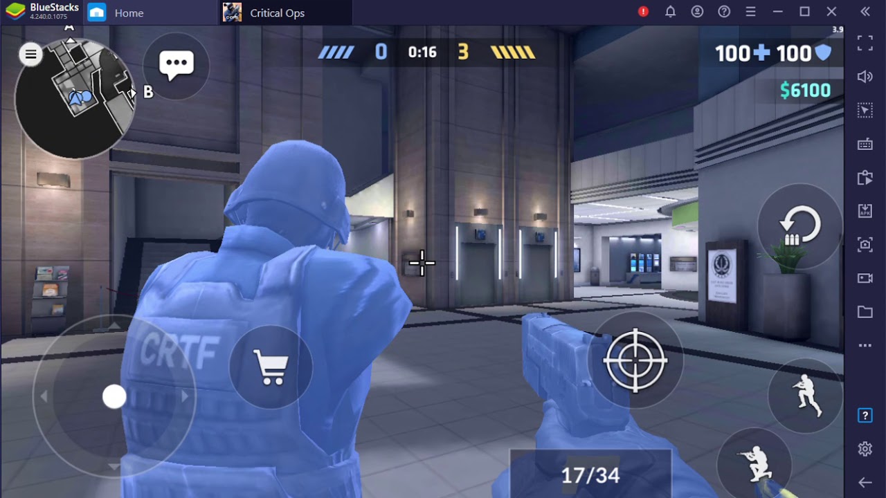 This happens when you play critical ops on PC/laptop - YouTube