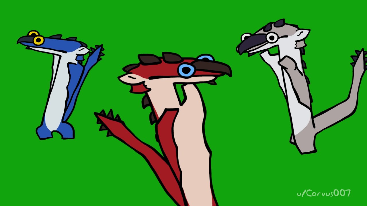 Green Screen Rathalos | Toothless Dancing Meme - YouTube