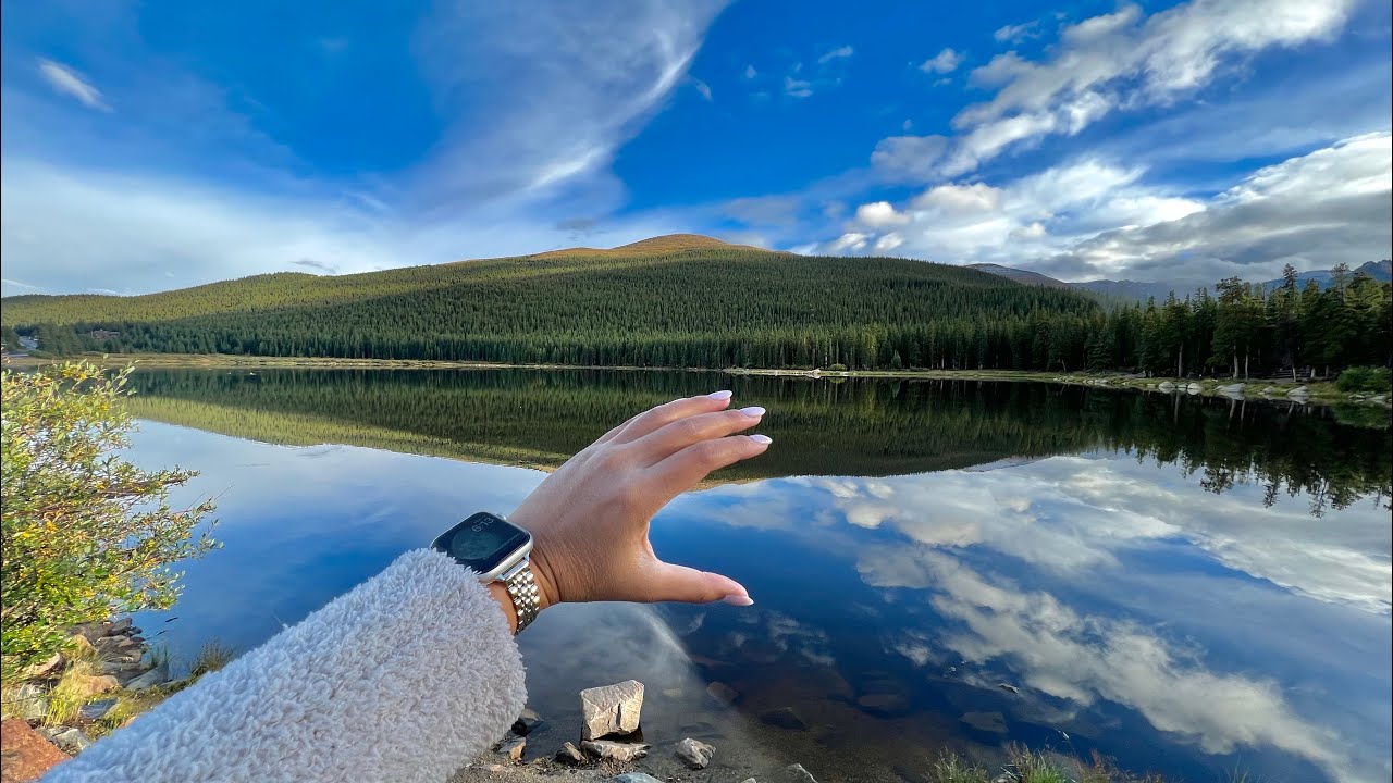 Nature ASMR: Mountain Tracing • Tingly iPhone 13 Pro Max Camera Tapping ...