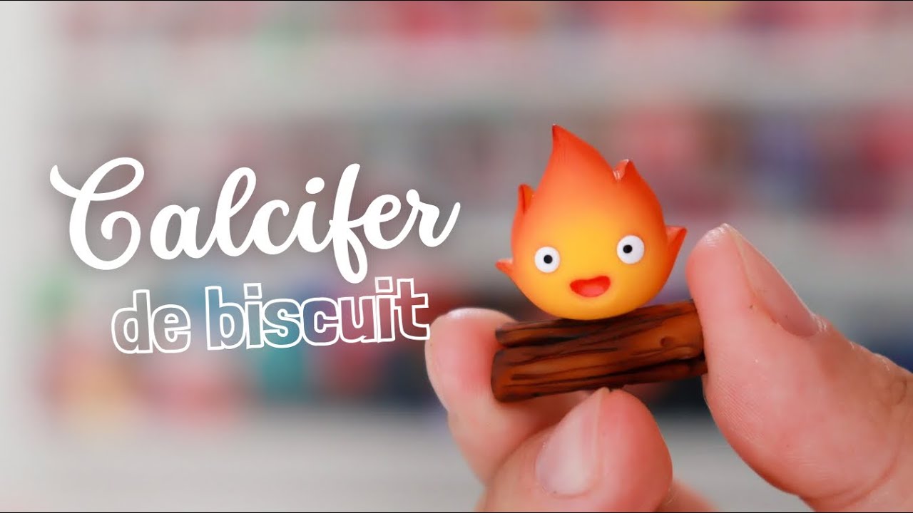 Calcifer - O castelo Animado (Modelagem em Biscuit) - YouTube
