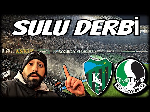 OLAYLI MARMARA DERBİSİNDE TRİBÜNLER BİRBİRİNE GİRDİ! #kocaelispor #sakaryaspor #hodrimeydan