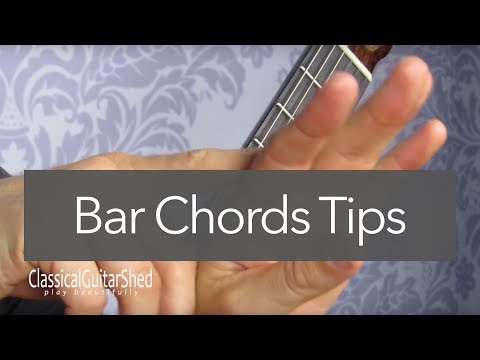 Bar Chord Comfort: Tips for Easier Barre Chords on Guitar
