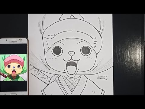 How To Draw Chopper | Step By Step | One Piece - YouTube