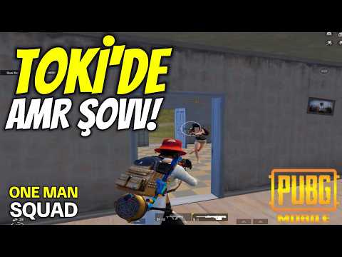 TOKİ'DE AMR ŞOVV YAPTlM. ! BURAK GAME SOLO SQUAD PUBG MOBİLE