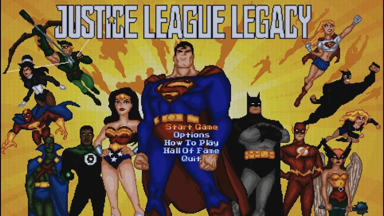 Gameplay - Updated Justice League OpenBOR By Zvitor - Gotham Of Rage ...