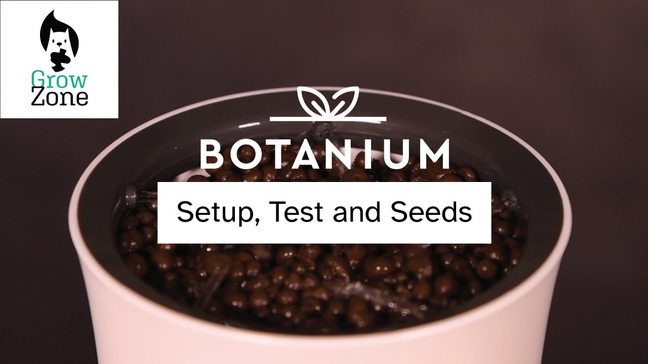 Botanium Setup and Seed planting - YouTube