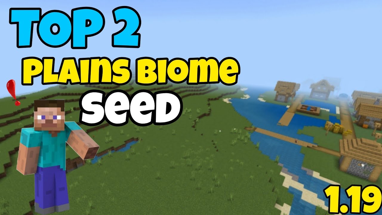 Top 2 Plains Biome Seed of Minecraft || Minecraft Ki Plains Biome ki ...