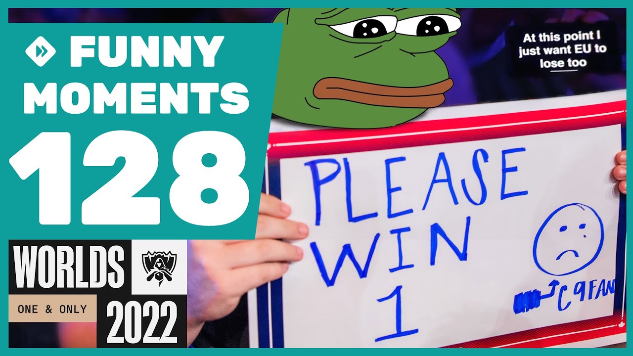 PLEASE WIN 1 Funny Moments #128 Worlds 2022 Group Stage First Round ...