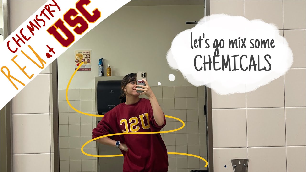 day in the life of an REU student | USC chemistry 🧪 - YouTube