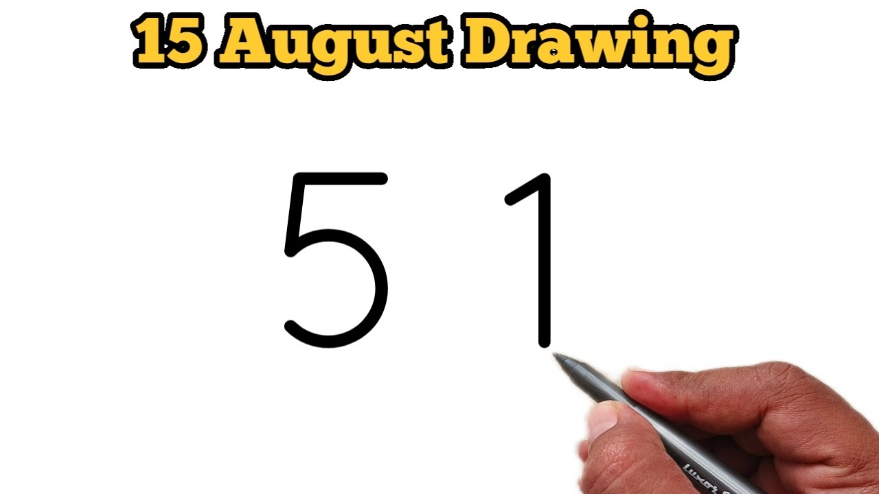 15 August Special Drawing | Beautiful Drawing From independent day ...