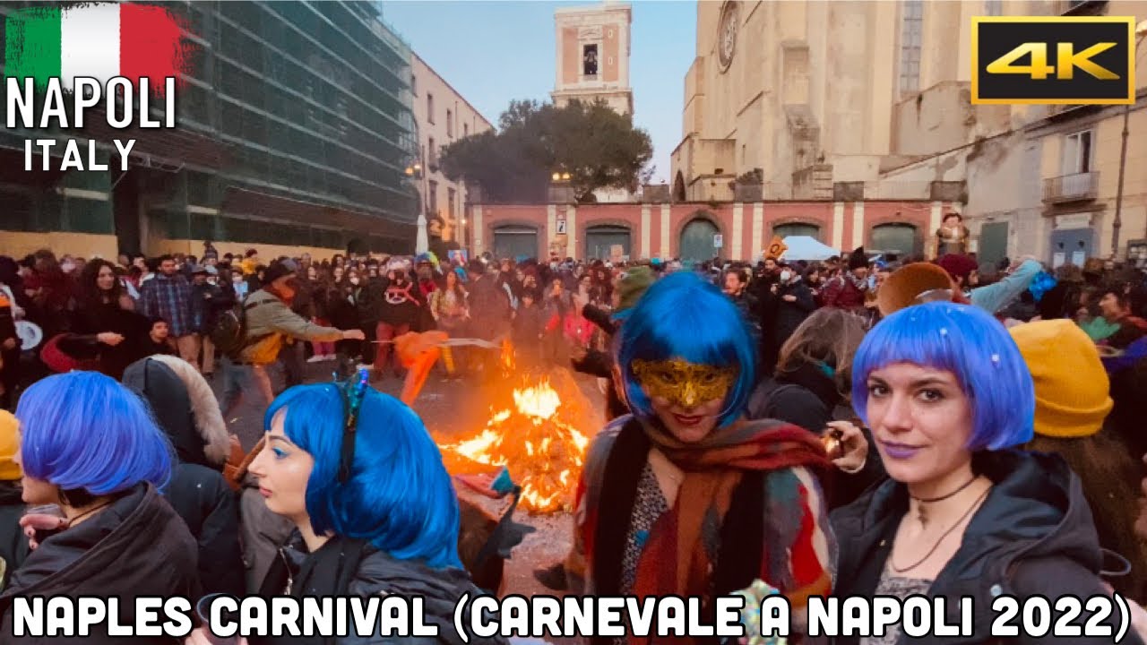 Naples Carnival 2022 (Carnevale a Napoli 2022) - 4K - YouTube