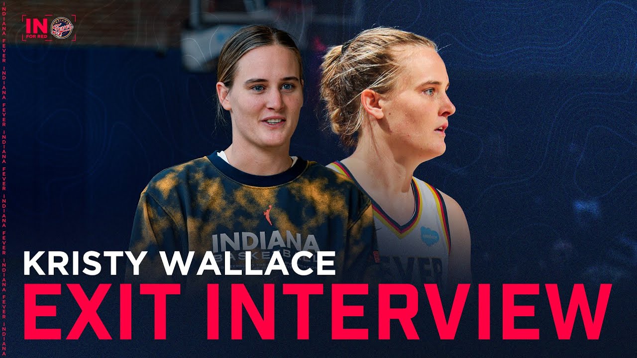 Kristy Wallace 2023 Exit Interview | Indiana Fever - YouTube
