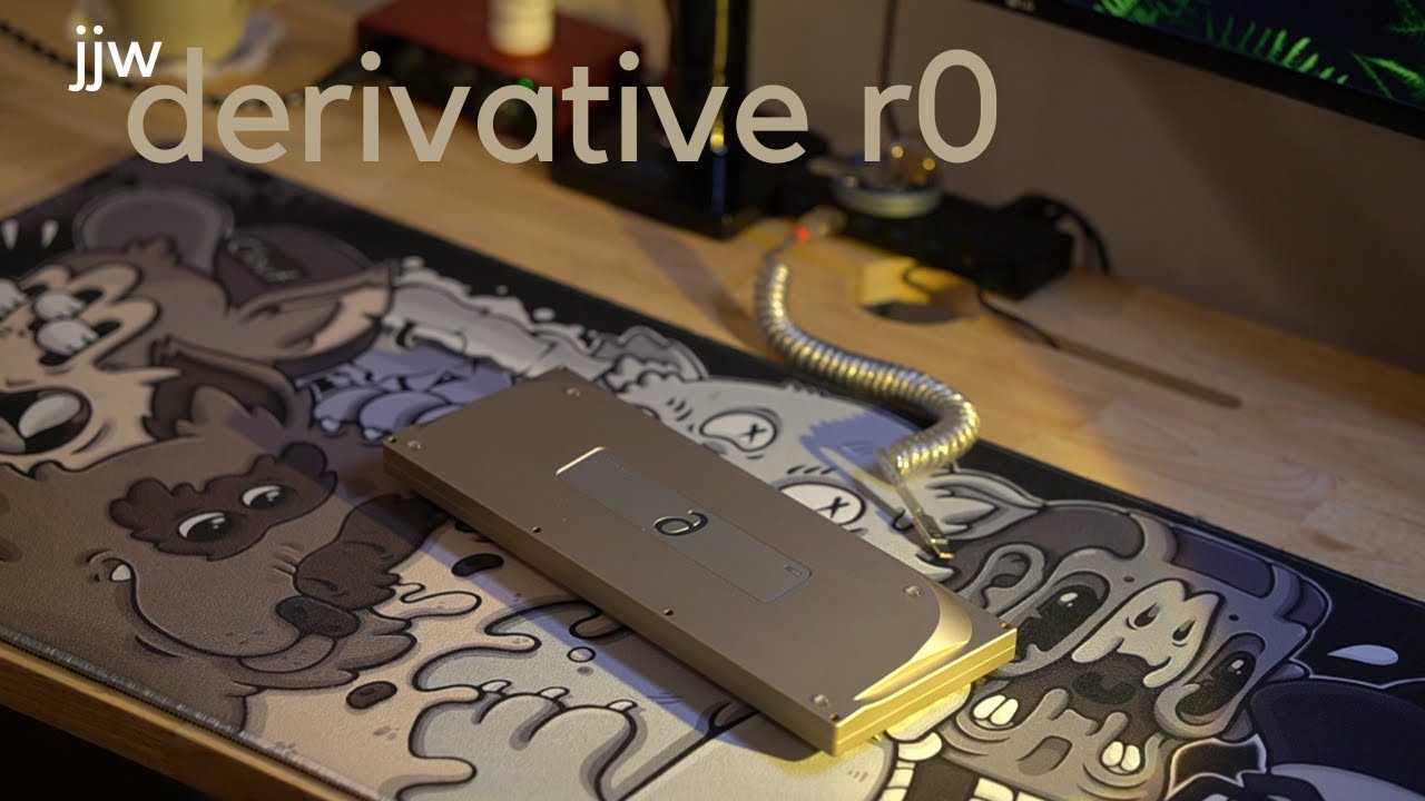 JJW Derivative R0 Keyboard Typing Sound Test - YouTube