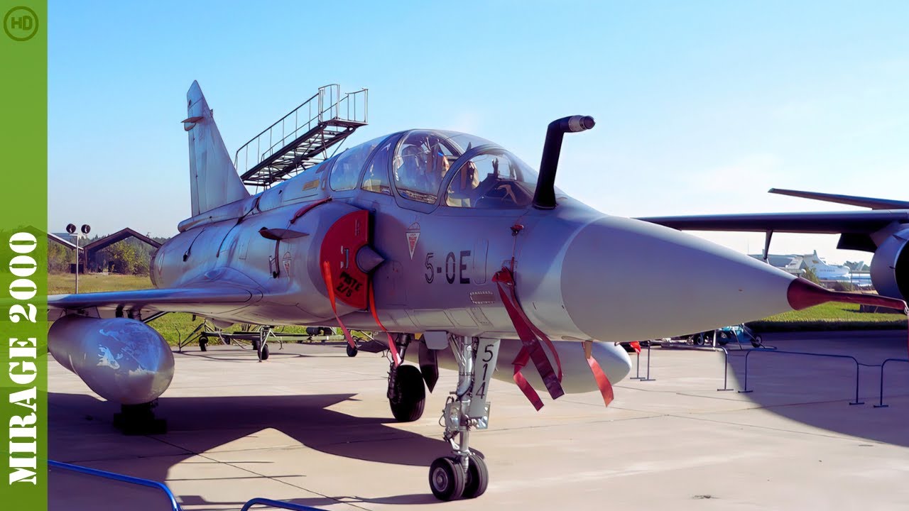 Mirage 2000 - multirole fighter jet - HD - YouTube