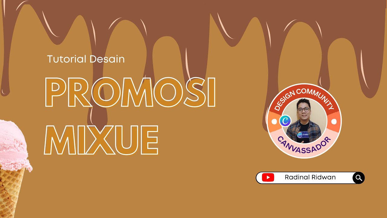 Tutorial Desain Promosi Kedai MIXUE di Canva [Wajib Save] - YouTube