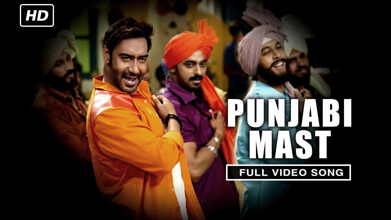 Punjabi Mast (Uncut Video Song) | Action Jackson | Ajay Devgn ...