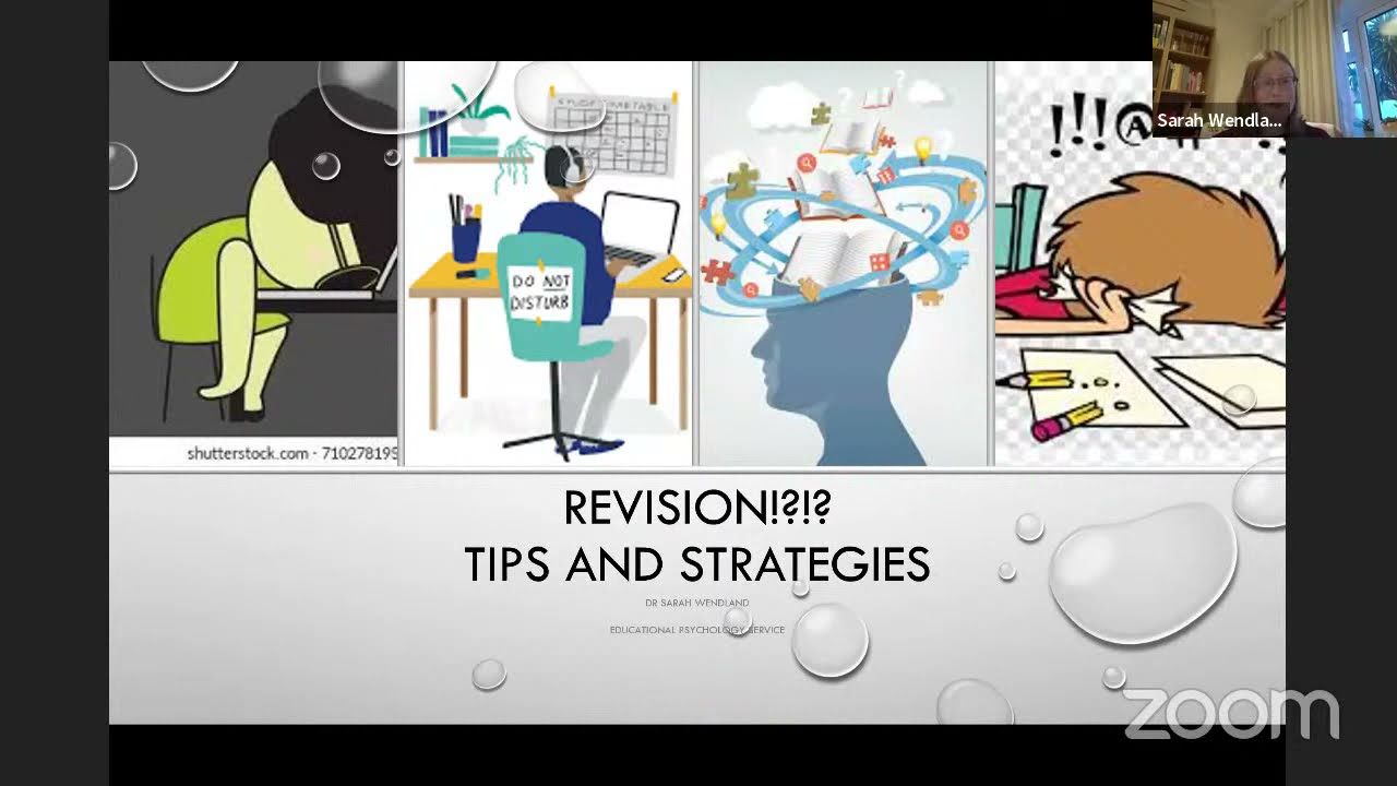Revision: tips and strategies to make the most out of your time with Dr ...