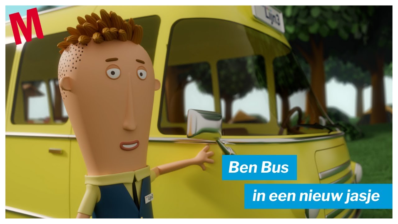 Ben Bus in een nieuw jasje | De nieuwe Lijn 3 | Malmberg - YouTube