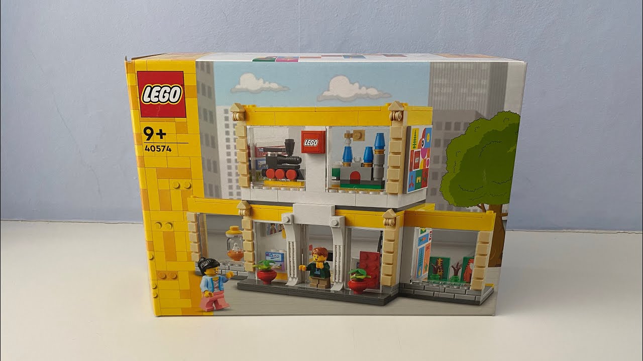 Lego Brand Store Set Review. - YouTube