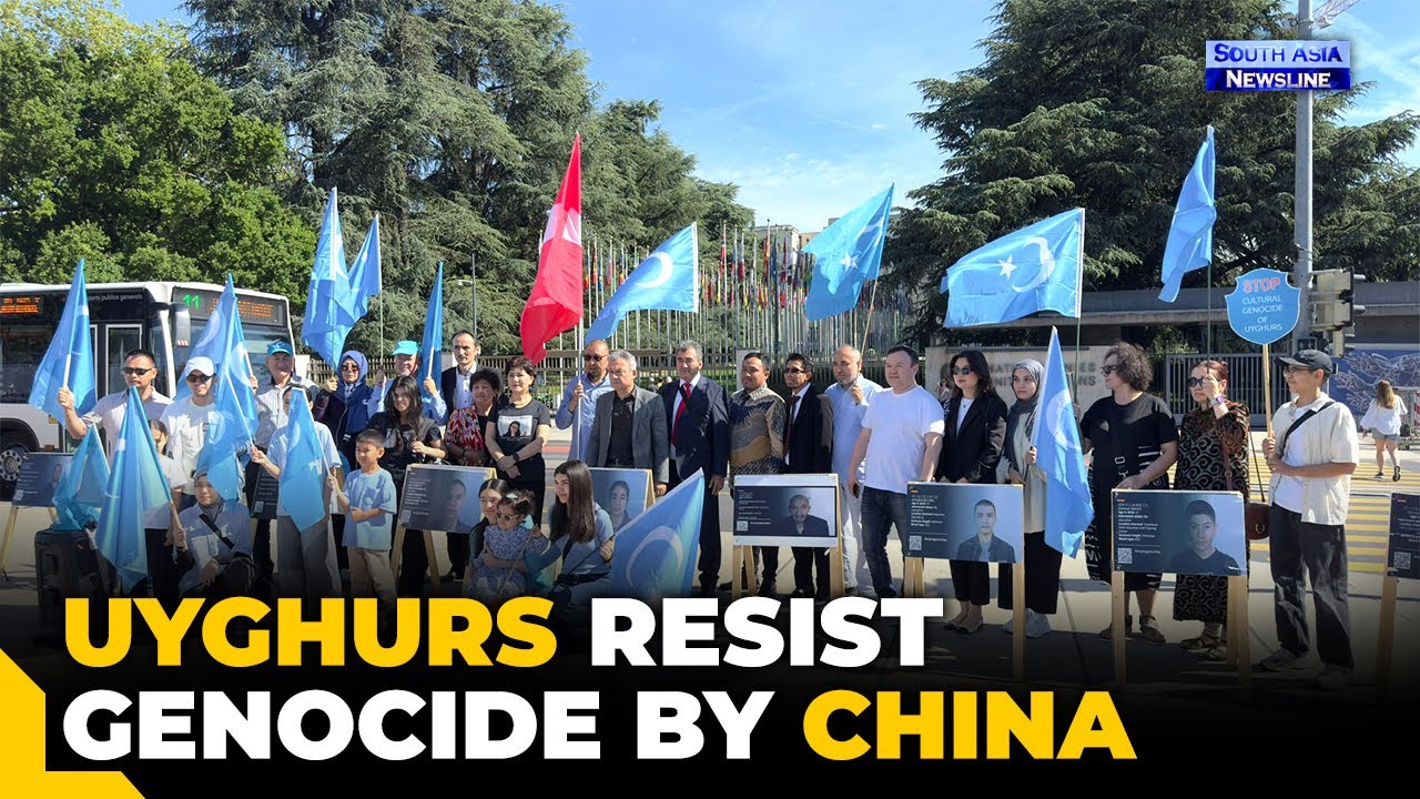 Uyghurs protest in Geneva to flag China’s atrocities, mark 15 years of ...