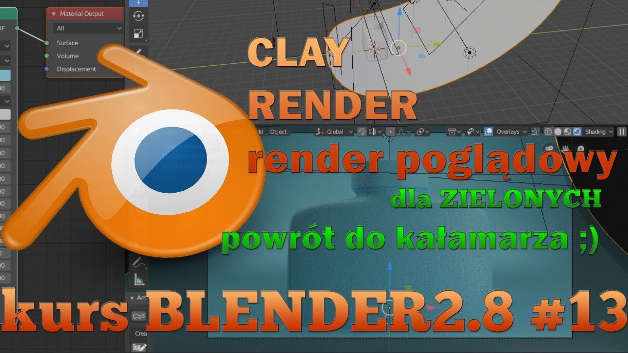 Kurs Blender 2.8 #13 - Clay Render - YouTube