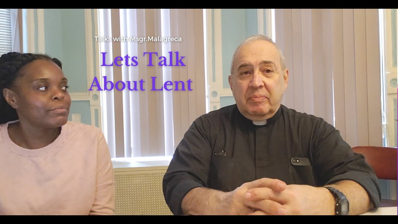 Lets talk about Lent - YouTube
