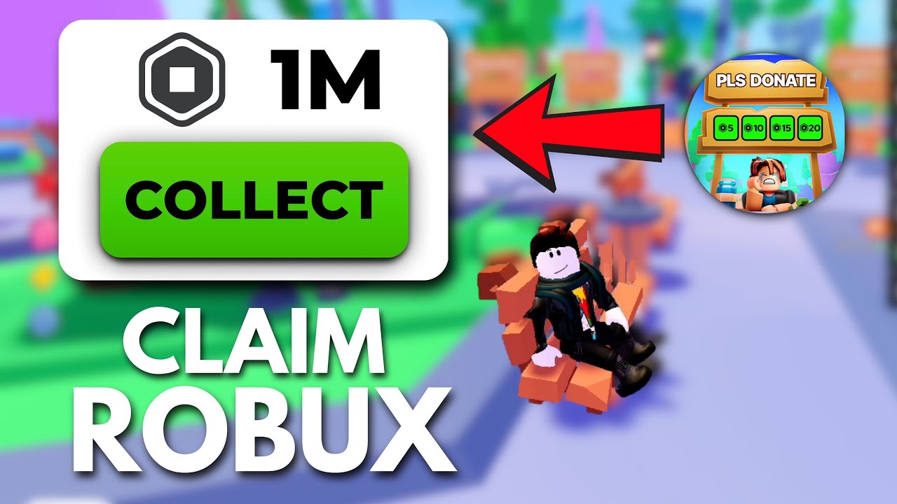 HOW TO CLAIM YOUR ROBUX IN PLS DONATE - COLLECT PENDING ROBUX (NEW ...