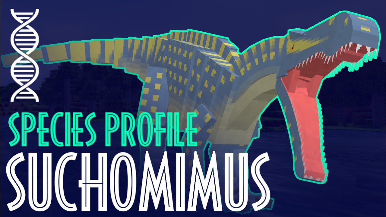 SUCHOMIMUS 【 Paleocraft 】 Dinosaur Minecraft - YouTube
