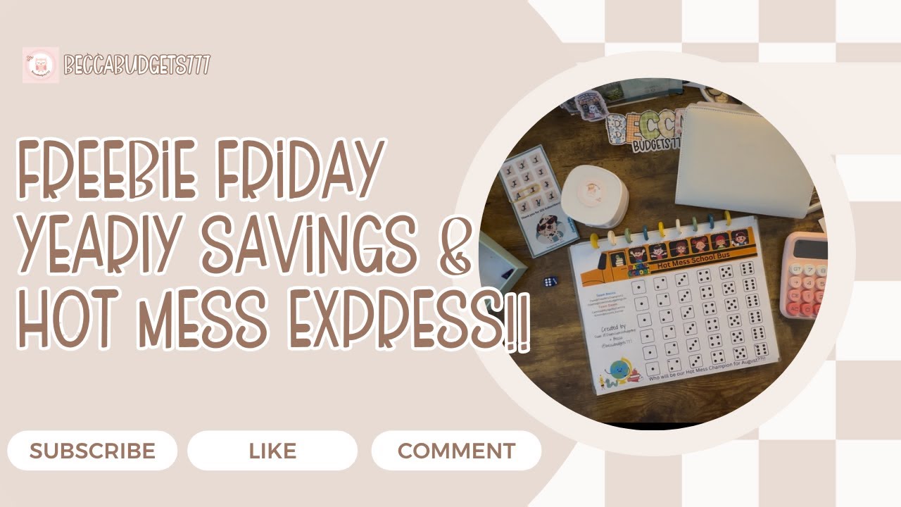 FREEBIE FRIDAY || 2025 CHALLENGES! || HOT MESS EXPRESS - WHO WON ...