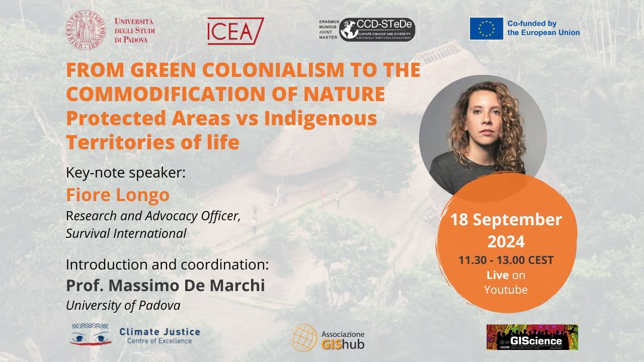 From green colonialism to the commodification of nature - Dr. Fiore ...