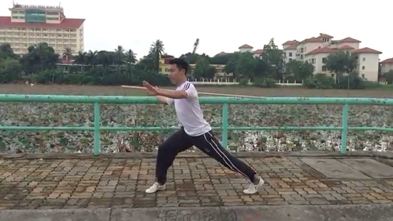 Gunshu Basic Cudgel Swing - YouTube