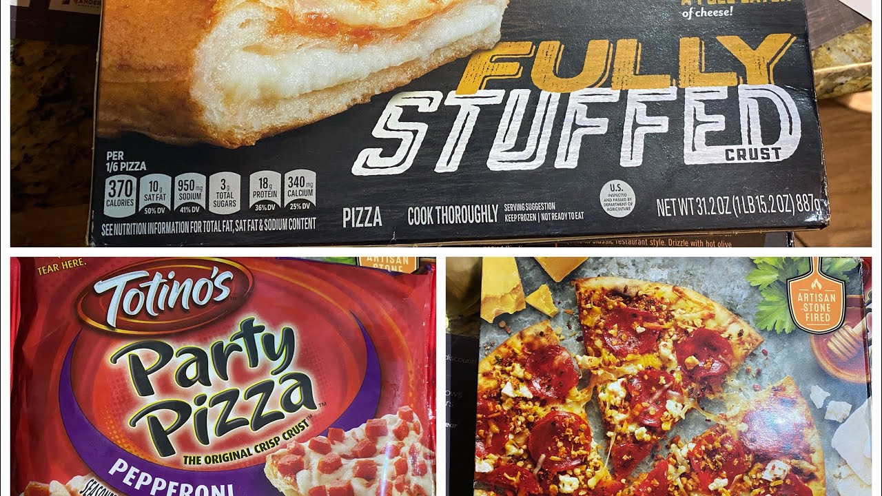Grocery Store (frozen) Pizza Review - YouTube