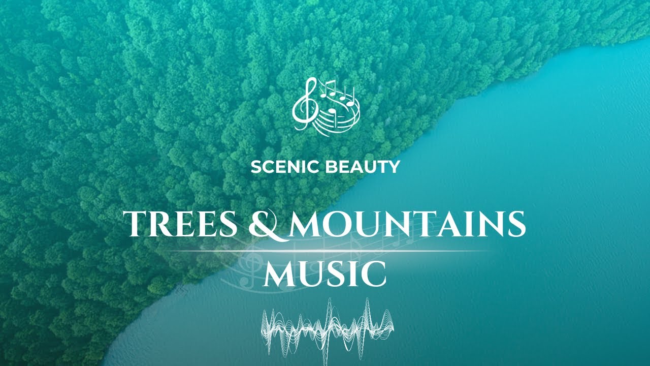 Nature Trees Mountains | 1hr Calming Music for Relaxation & Focus - YouTube