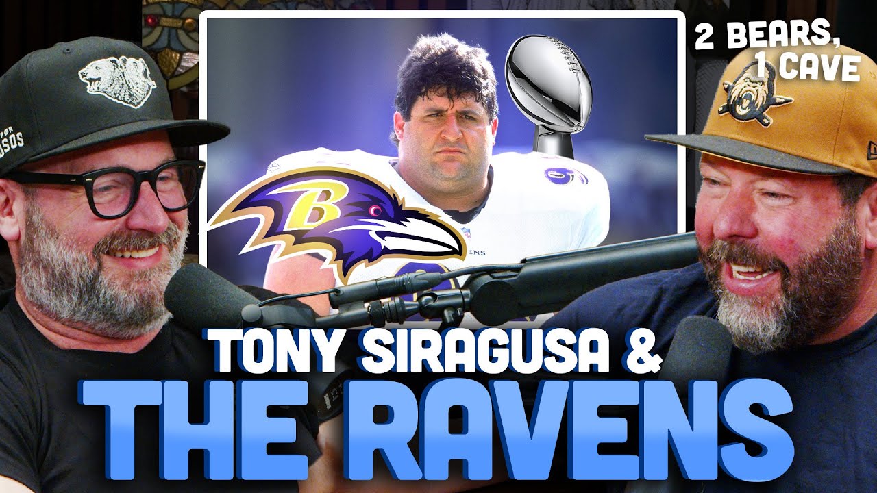 Tony Siragusa and the Ruthless 2001 Baltimore Ravens | 2 Bears, 1 Cave ...