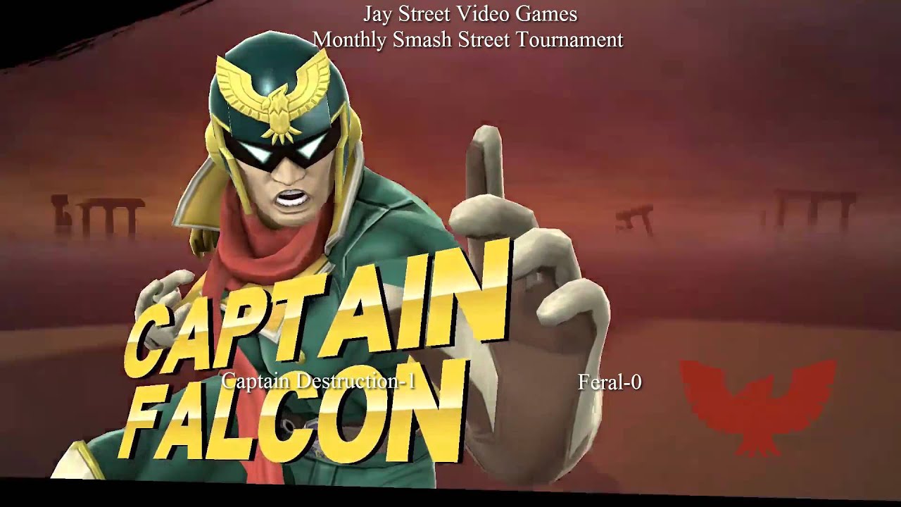 Captain Destruction vs Feral Jay Street Video Games Monthly Smash ...