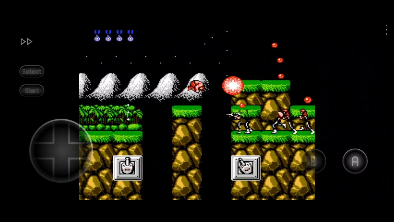 EL MAS CORTO JUEGO DE CONTRA... SONTRA EVIL MOUNTAIN HACK NES GAMEPLAY ON ANDROID - YouTube