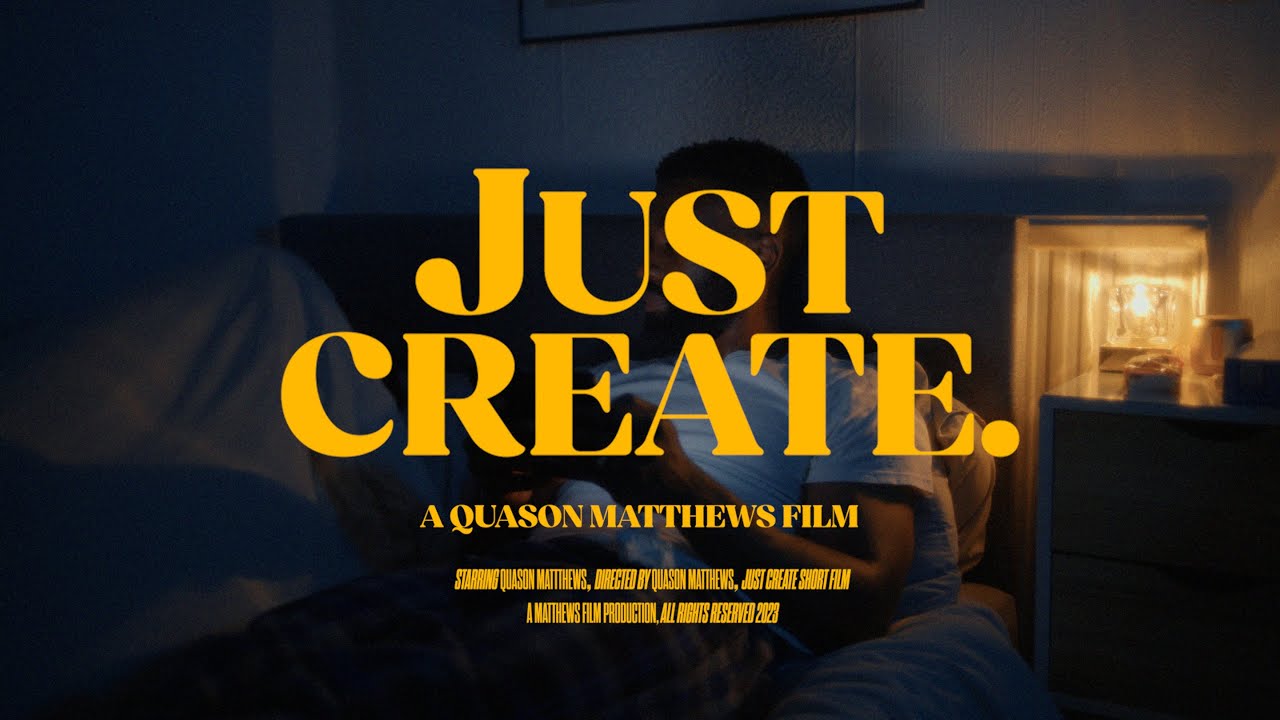 JUST CREATE. - YouTube