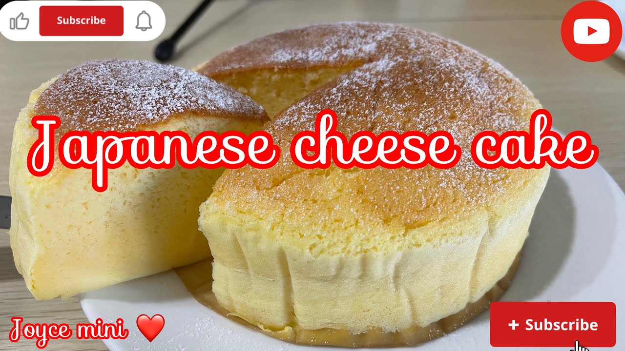 How to make fluffy Japanese cheesecake/ joyce - YouTube