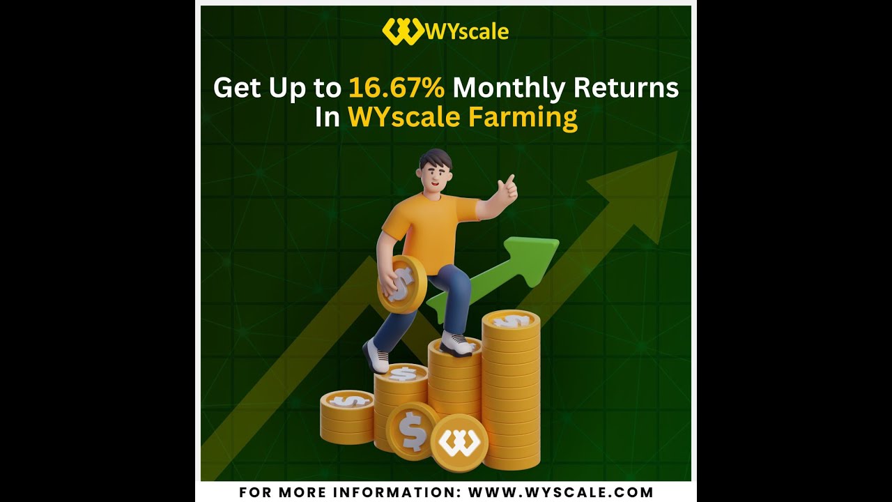 Farm 16.67% on WYScale Using MetaMask - YouTube
