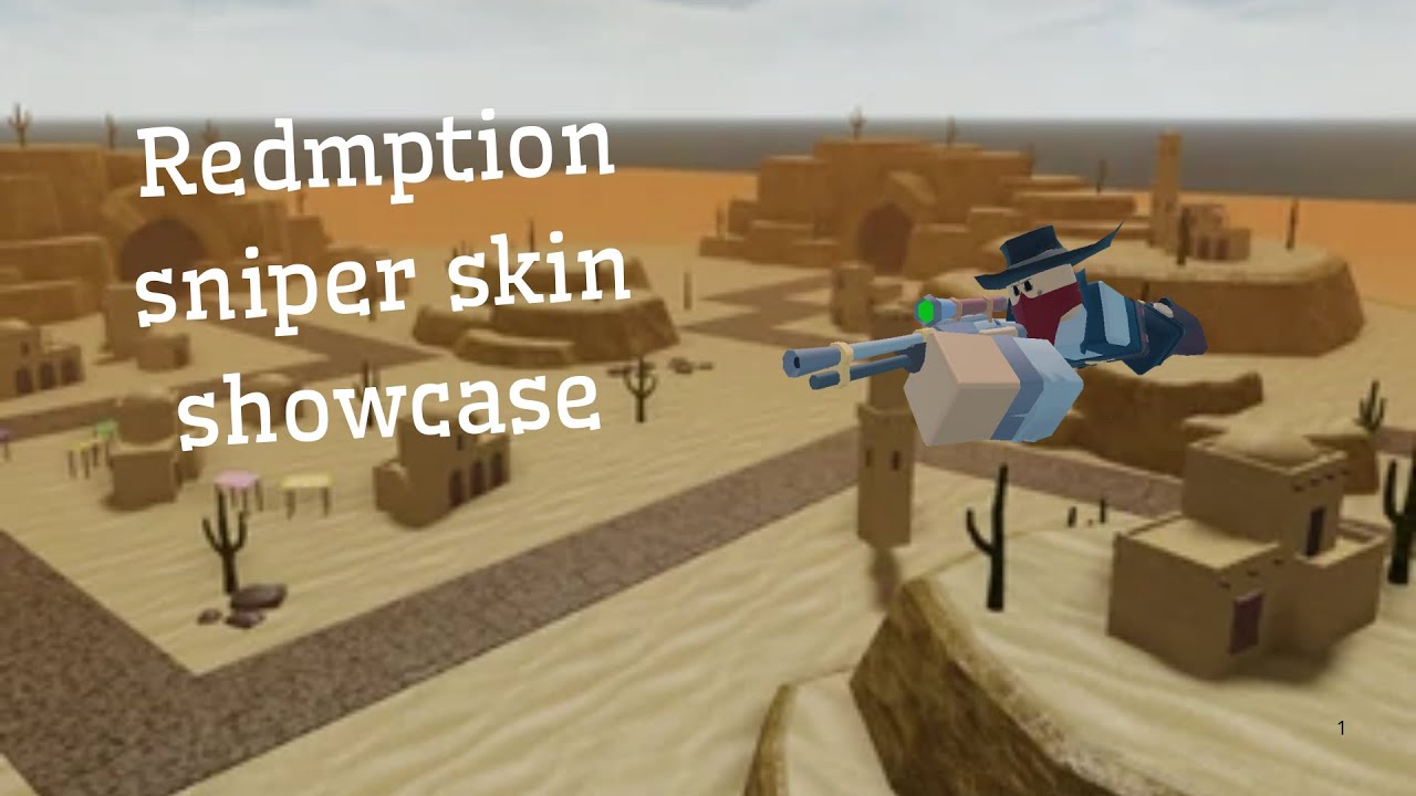 Redemption Sniper Skin showcase | ROBLOX TDS - YouTube