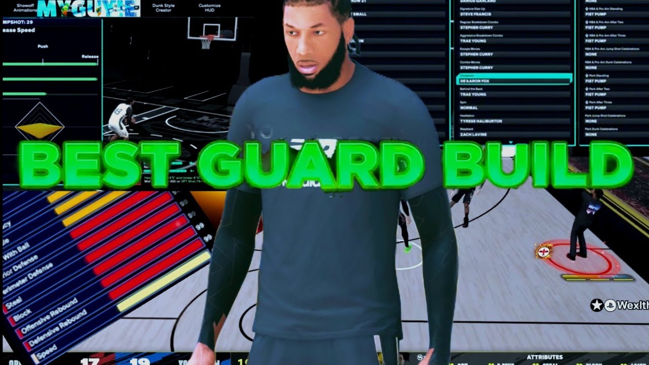 NBA 2K25 6'2 GUARD BUILD | JUMPSHOT AND SIGS EVERYONE USING - YouTube