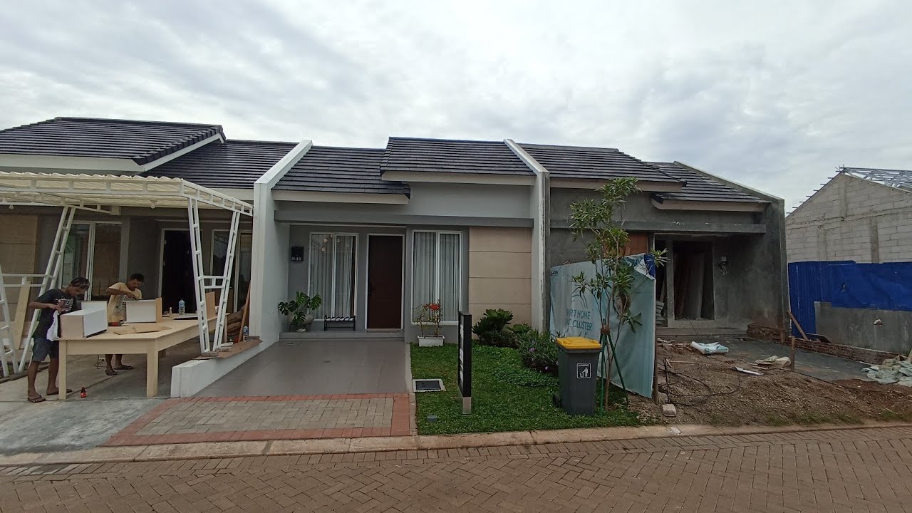 GRAHA RAYA, CLUSTER FORTUNE GARDEN, TIPE ACHILLEA, LT 60, LB 33 ...