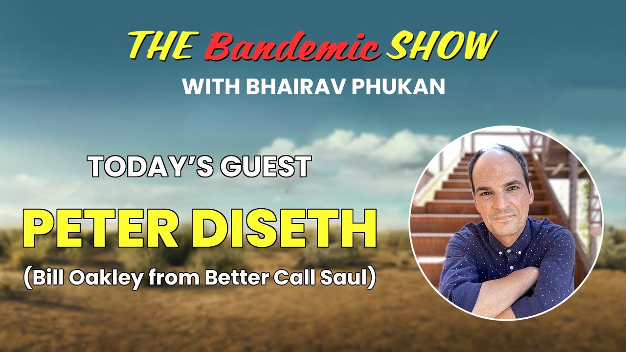 Peter Diseth (Bill Oakley) from #bettercallsaul on The Bandemic Show ...