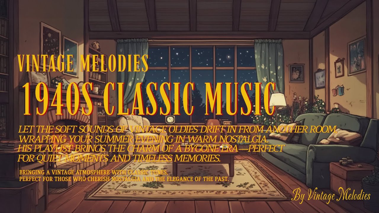 Nostalgic Summer Evening - Vintage Oldies Playing in Another Room ...